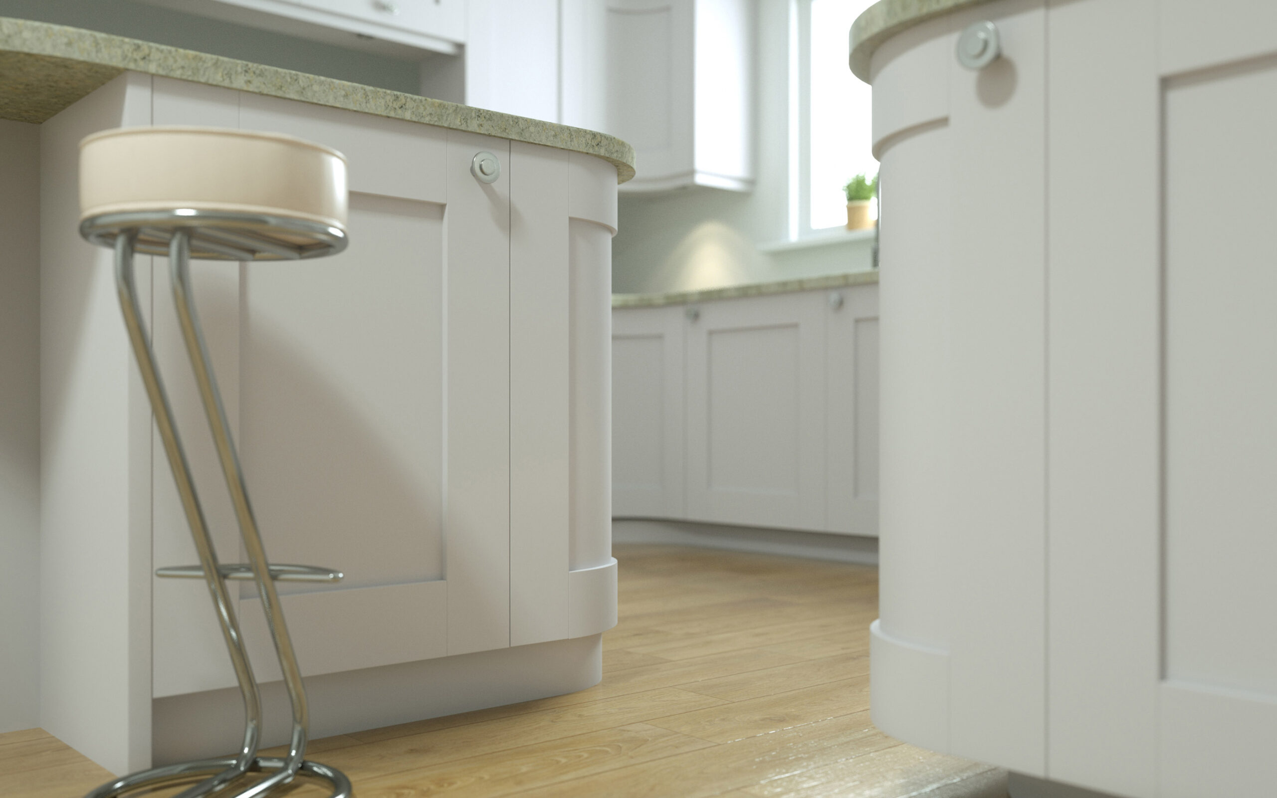 Light Grey Kitchen - MAK Distribution