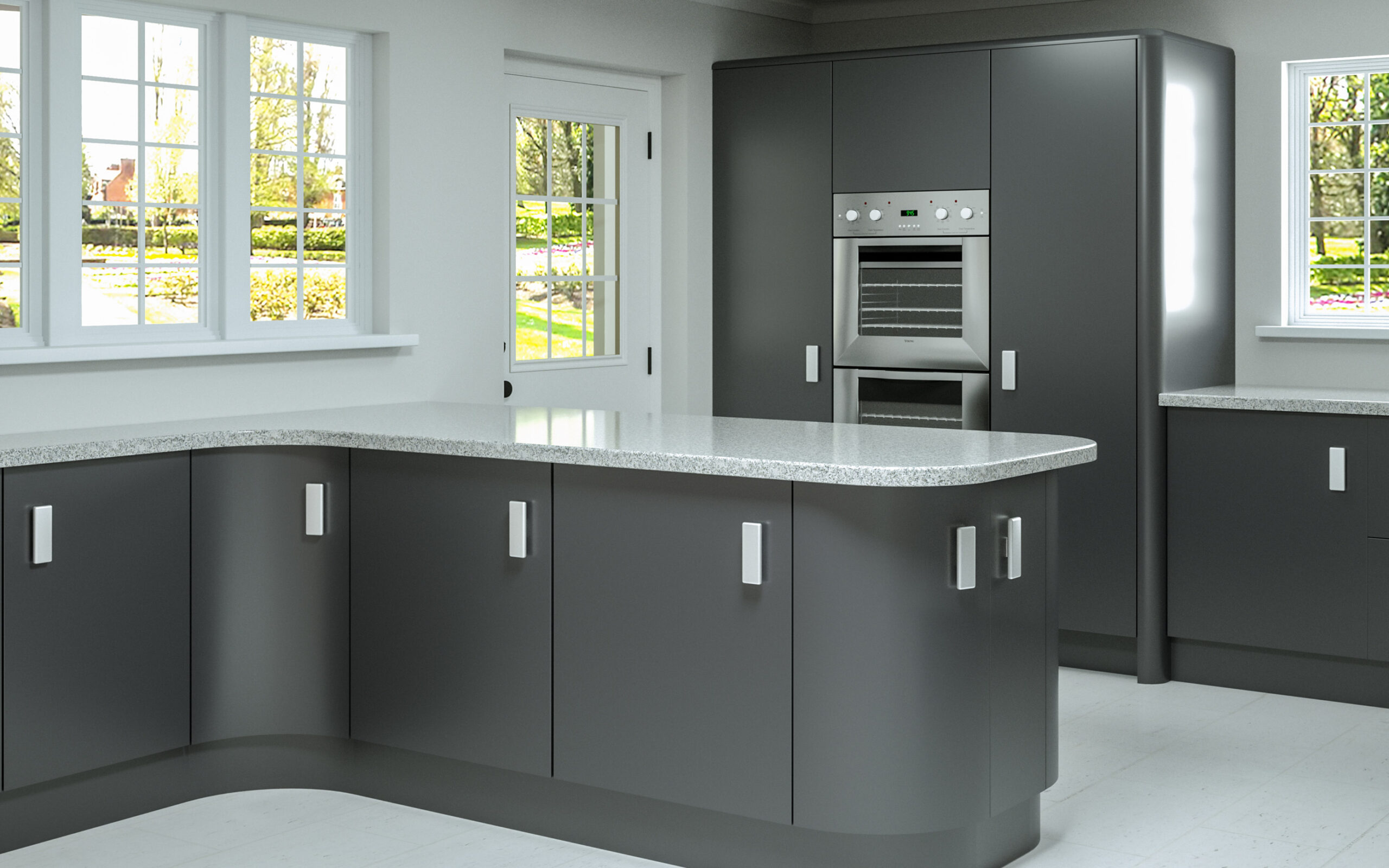 Matt Anthracite Kitchen - MAK Distribution