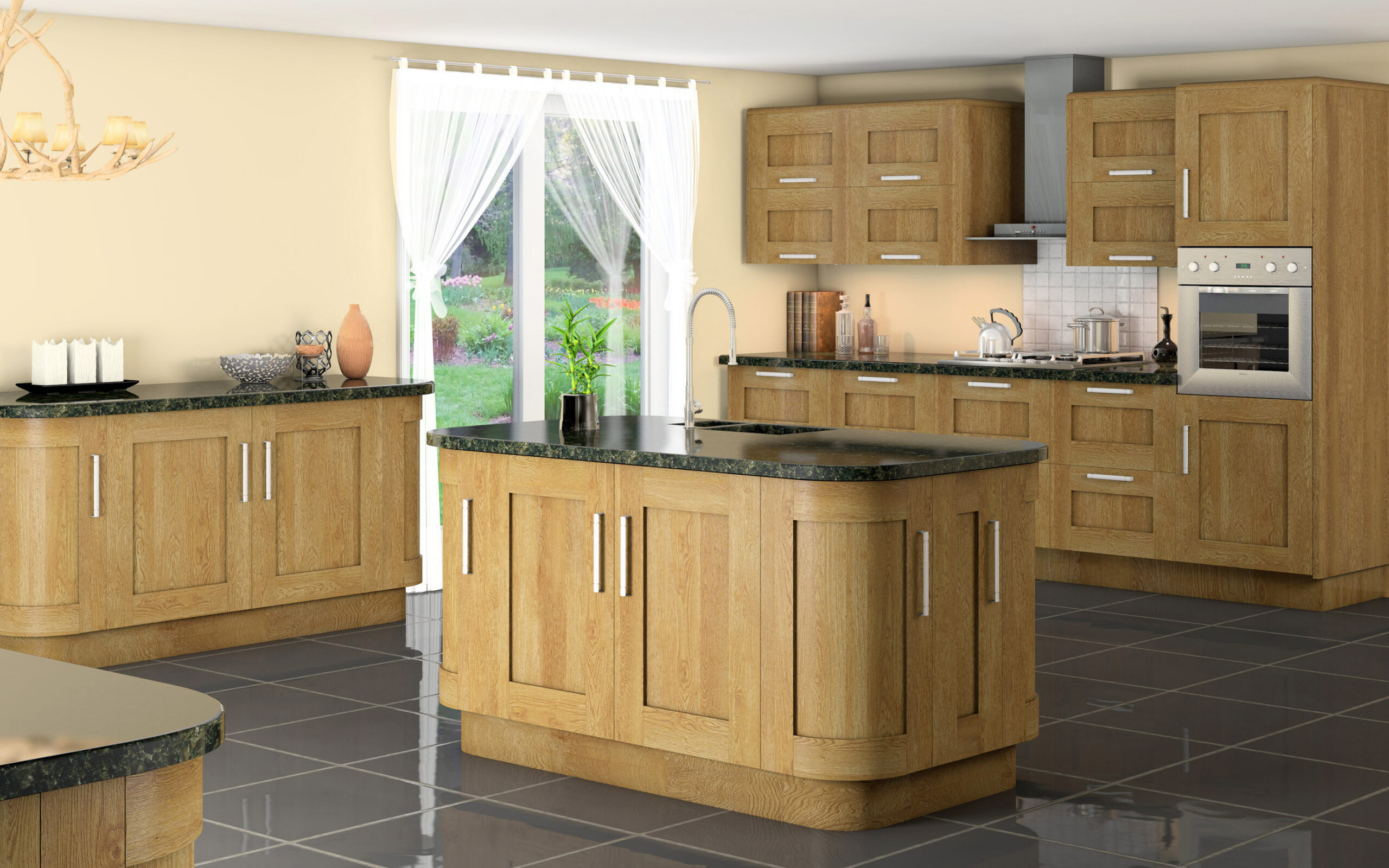 Natural Oak Kitchen - MAK Distribution